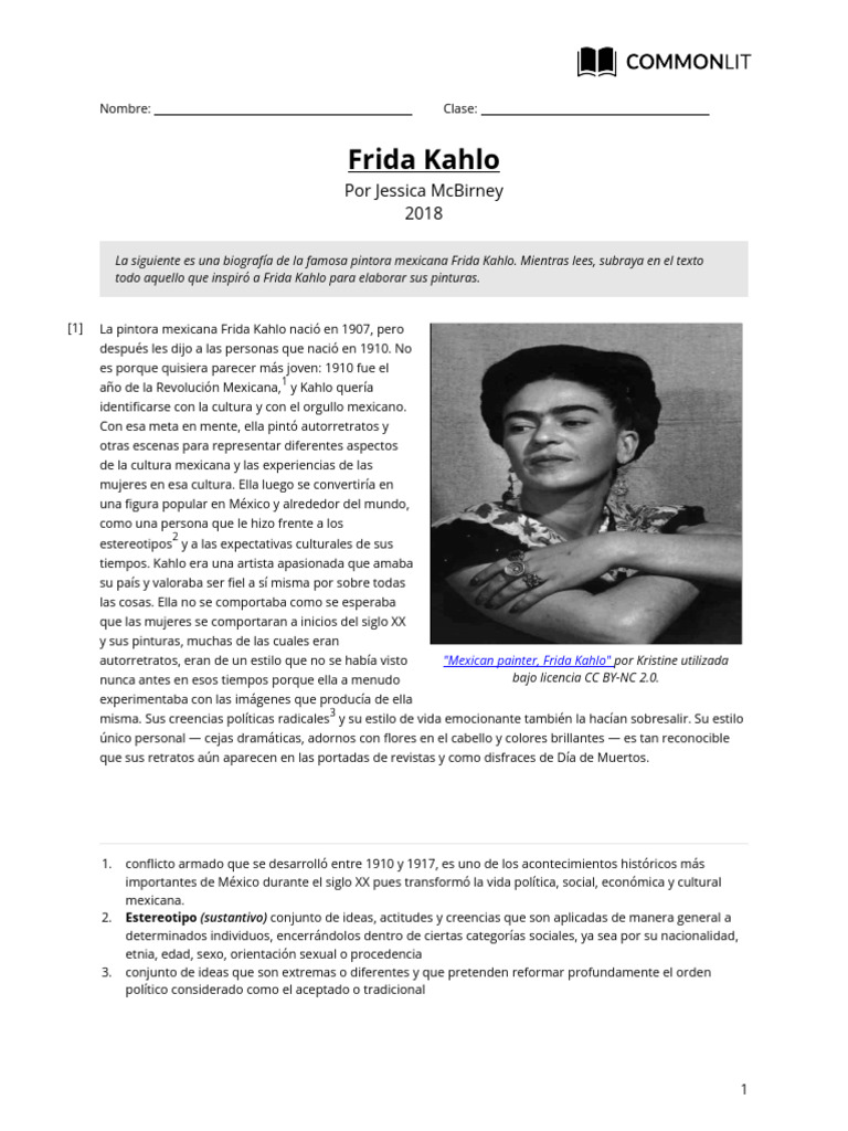 Frida - Kahlo Teacher 12 | PDF | México | Naturaleza muerta