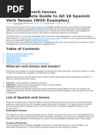 Complete Spanish Grammar PDF | PDF