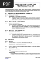 Construction Contract AIA A101 | PDF | Indemnity | Employment