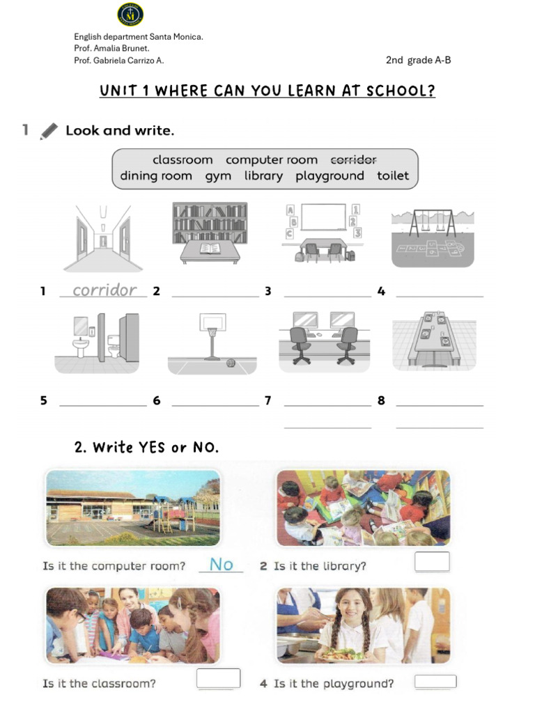 Unit 1 2ND Grades | PDF