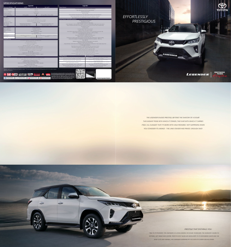 Toyota Legender Overview and Features | PDF | Four Wheel Drive | Land ...