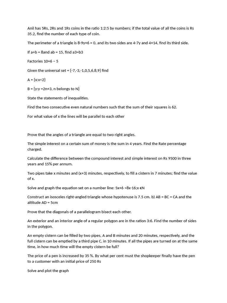 Maths | PDF
