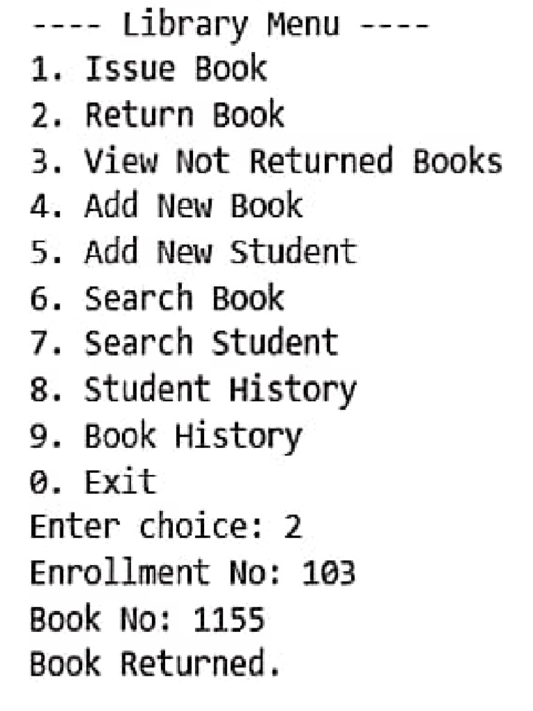 Library Project | PDF