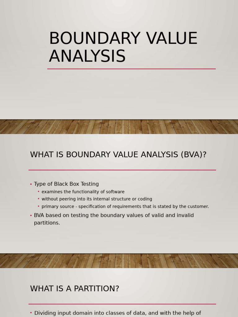Boundary Value Analysis (2) - 6 | PDF | Computer Engineering | Computer ...