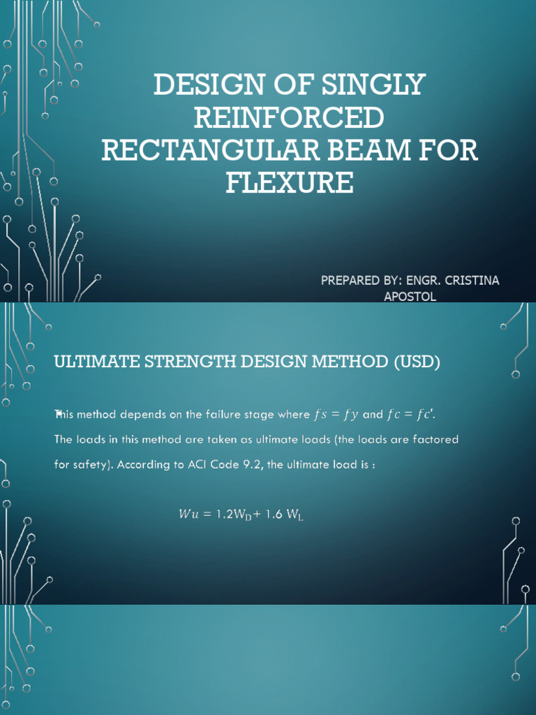 Design of Singly Reinforced Beam | PDF