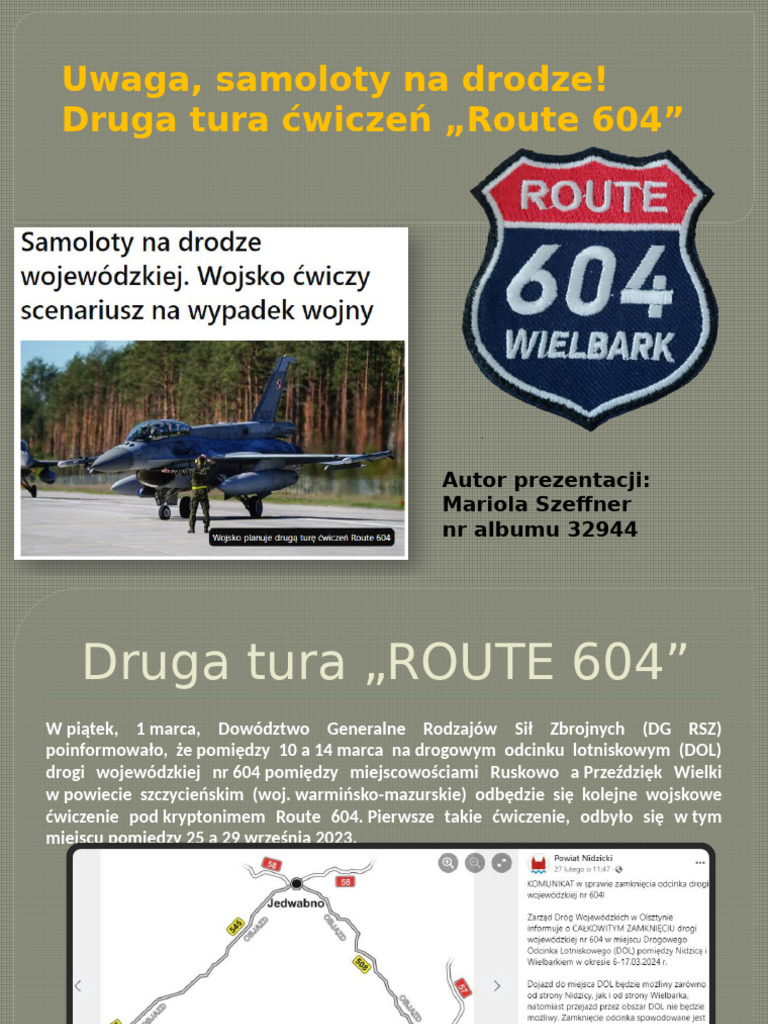 Route 604 | PDF