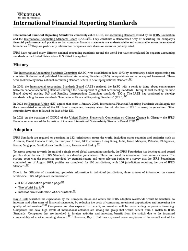 International Financial Reporting Standards en | PDF | International ...