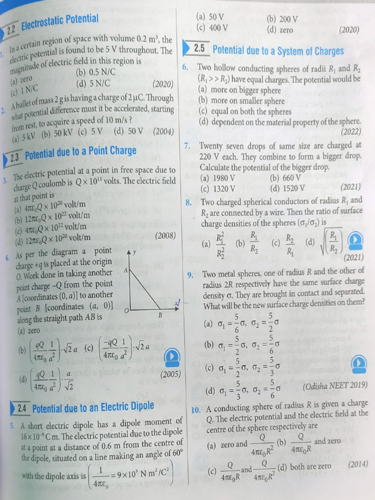 Electric Potential | PDF