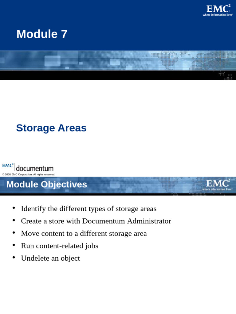 07-D65 Storage Areas | PDF | Computer File | Computer Data Storage