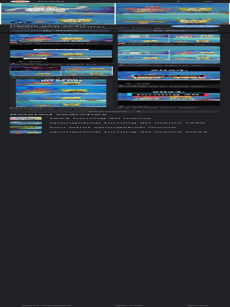 spongebob turning 30 manray Google Search | PDF