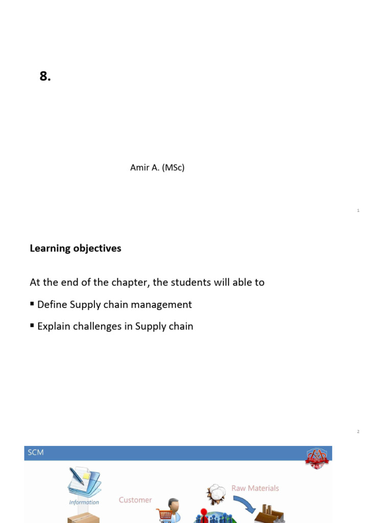 Supply Chain Management Post Basic | PDF | Supply Chain | Supply Chain ...