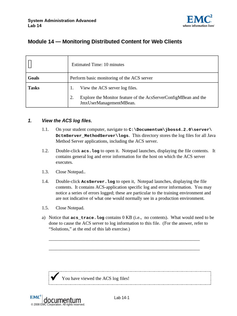 Lab14 D65 Monitoring | PDF | Computer File | User (Computing)
