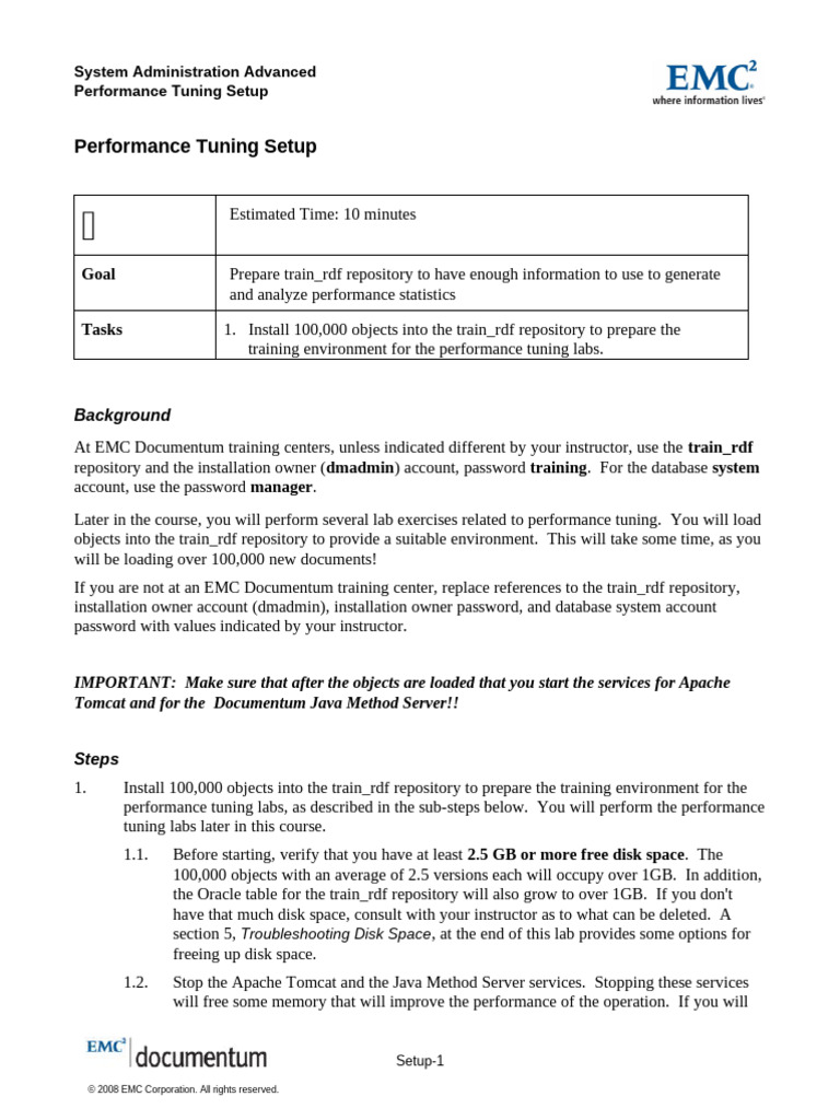 Lab14a_D65 Performance Tuning Lab Setup | PDF | Zip (File Format) | Microsoft Windows