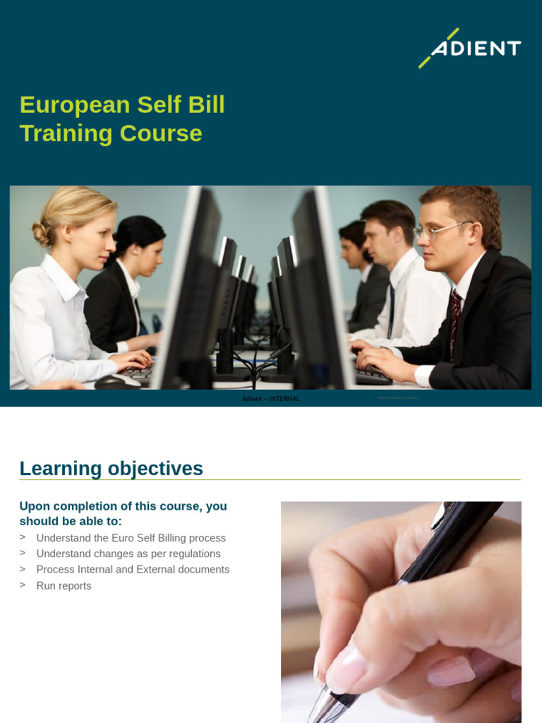 European Self Bill Process | PDF | Invoice | Value Added Tax