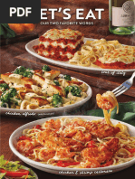 Donatos Carryout Menu | PDF | Pizza | Sausage