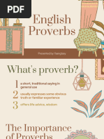 100 Proverbs and Meanings | PDF