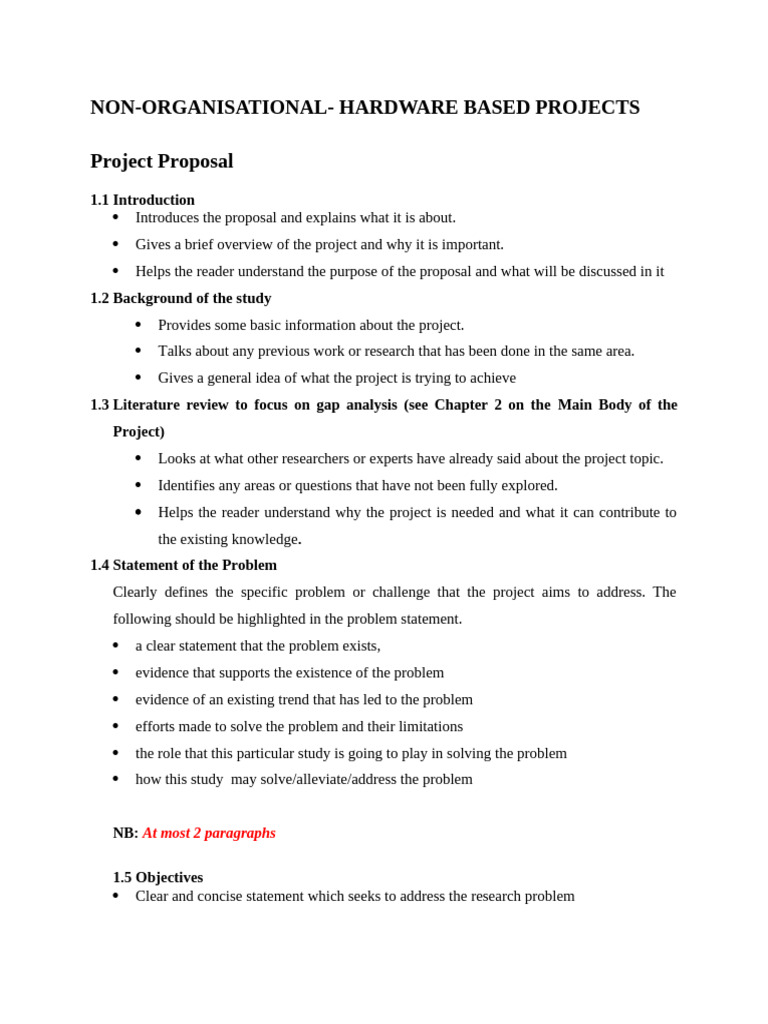Non - Organisational - Hardware Projects - Guidelines - September 2023 ...