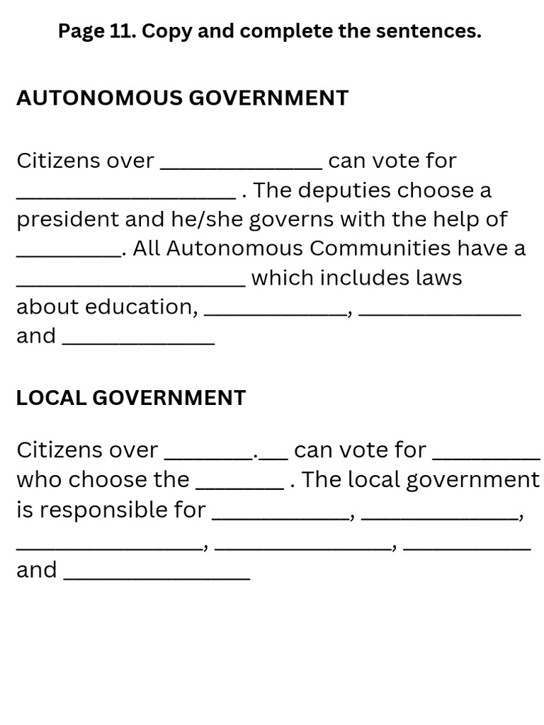 Autonomous Government | PDF