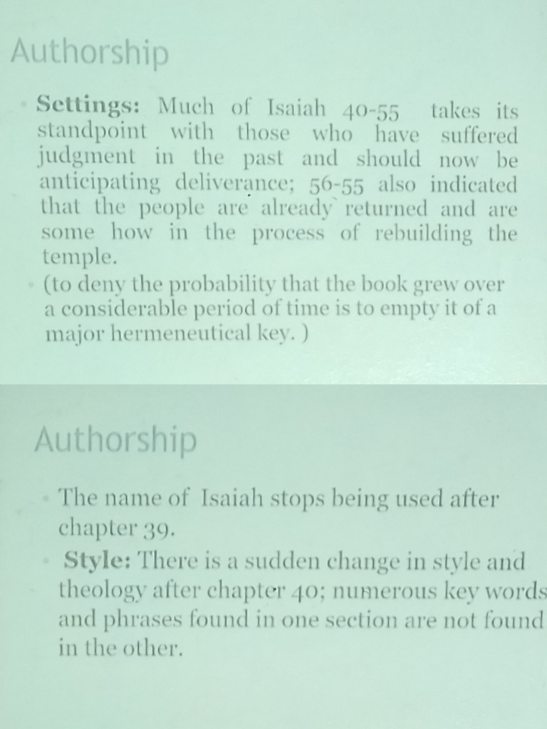 Isaiah (1) | PDF