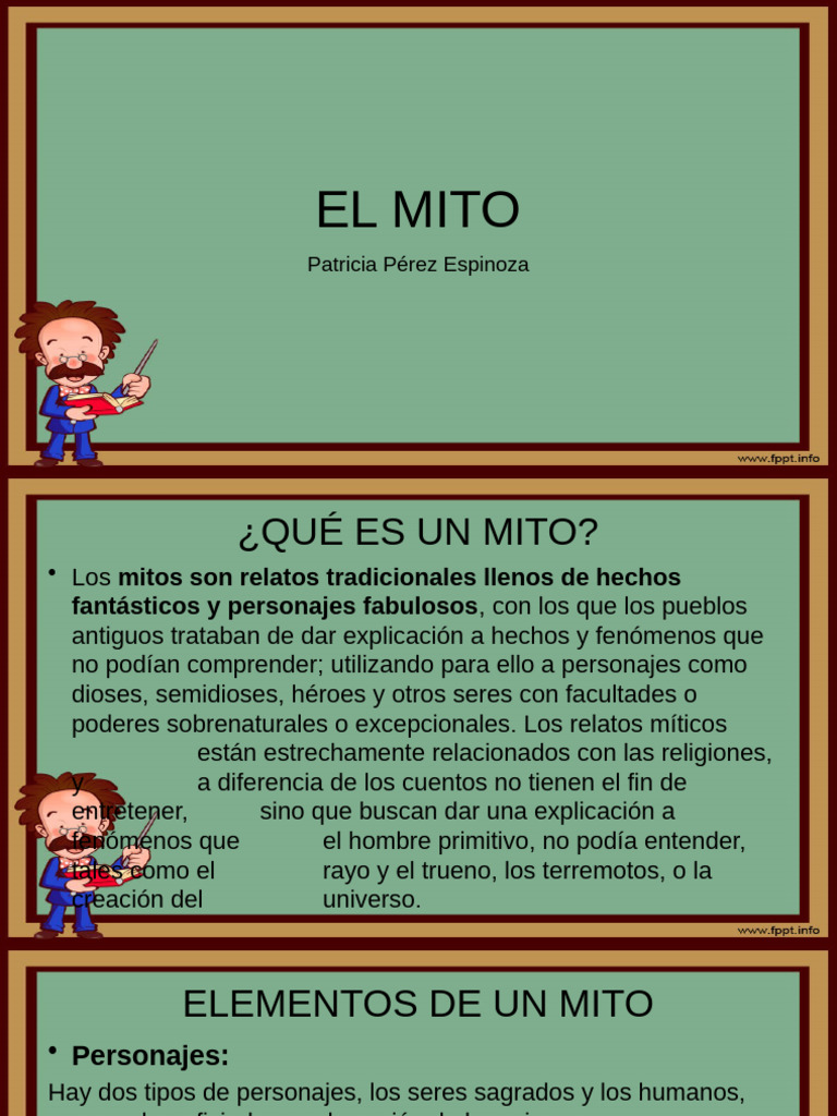 Elementos y Definición del Mito | PDF