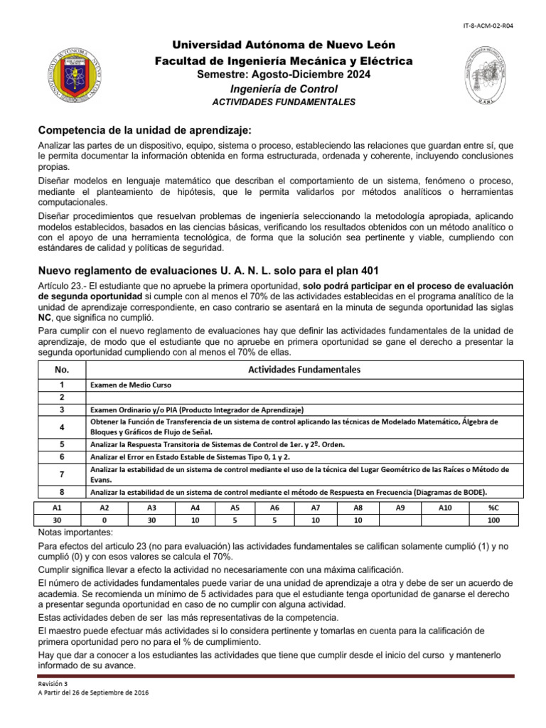 IC-AF (1) | PDF | Aprendizaje | Ingeniería