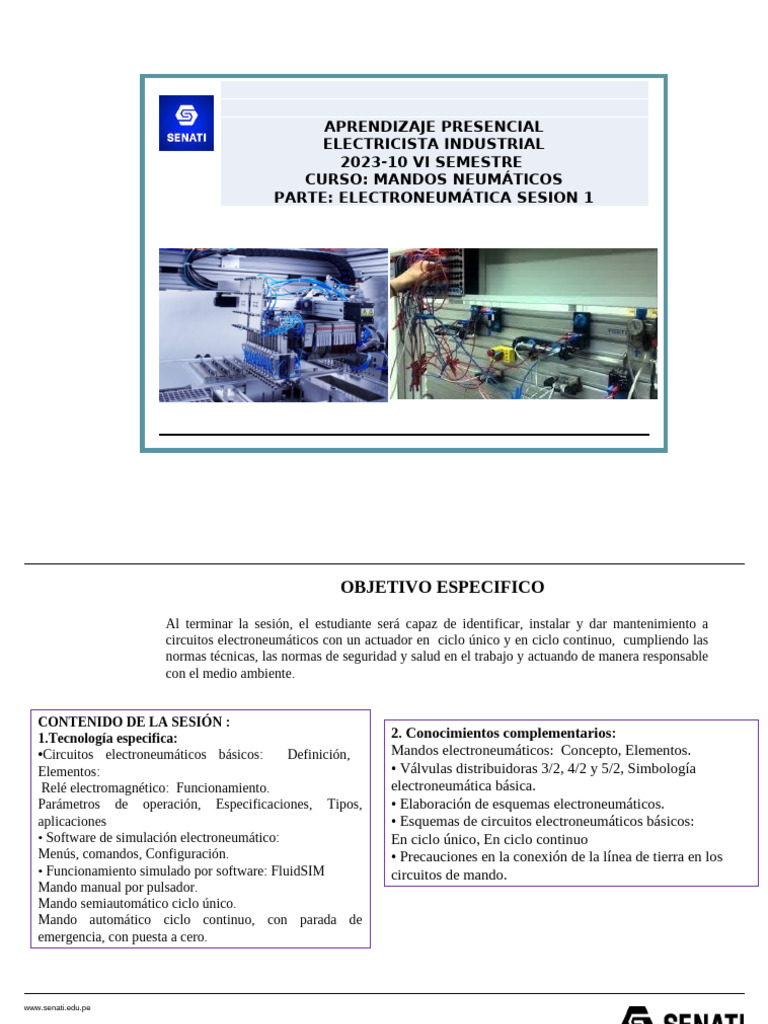 Clase 1 Electroneumatica | PDF | Imán | Solenoide