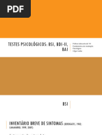INVENTÁRIO DE SINTOMAS PSICOPATOLÓGICOS (BSI) Manual | PDF | Psicopatologia | Esquizofrenia