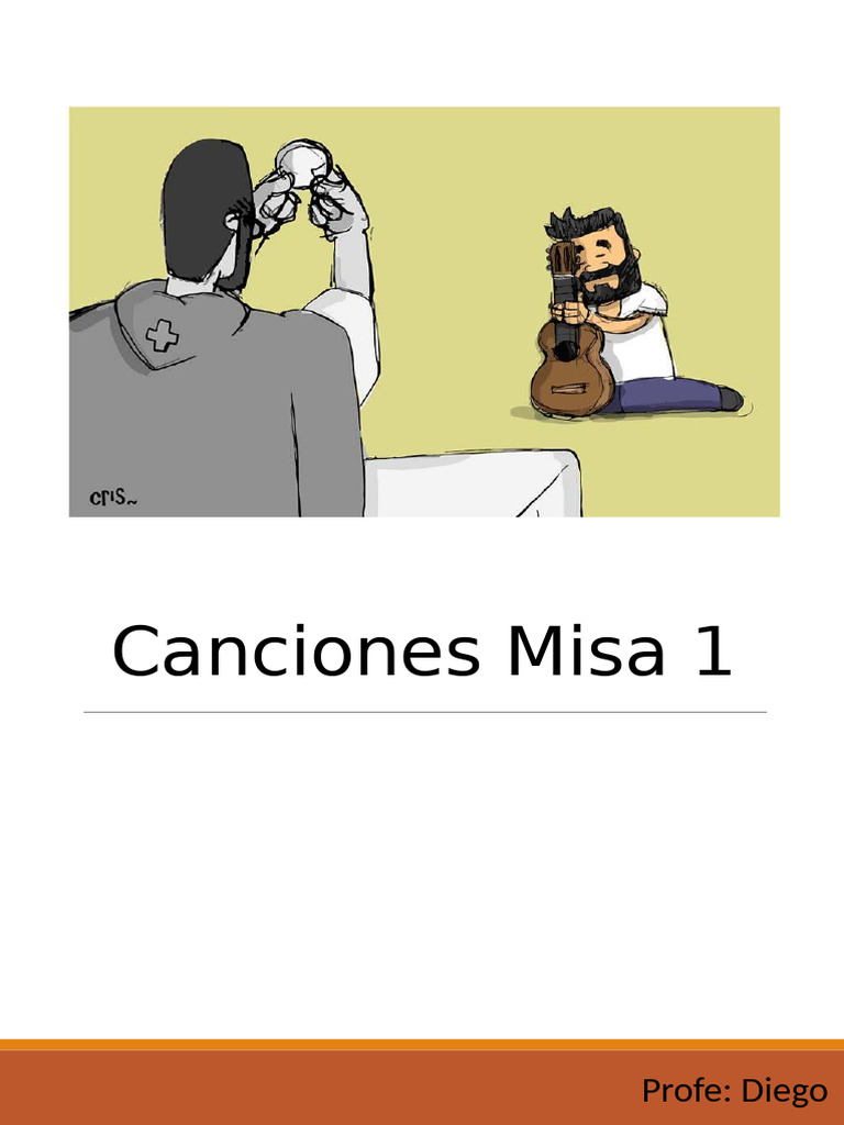 Canciones Misa 1 | PDF