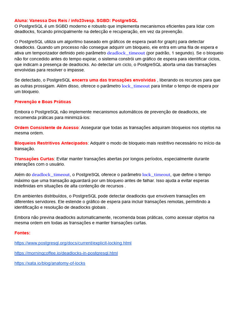 Bancod&dados SGBD | PDF