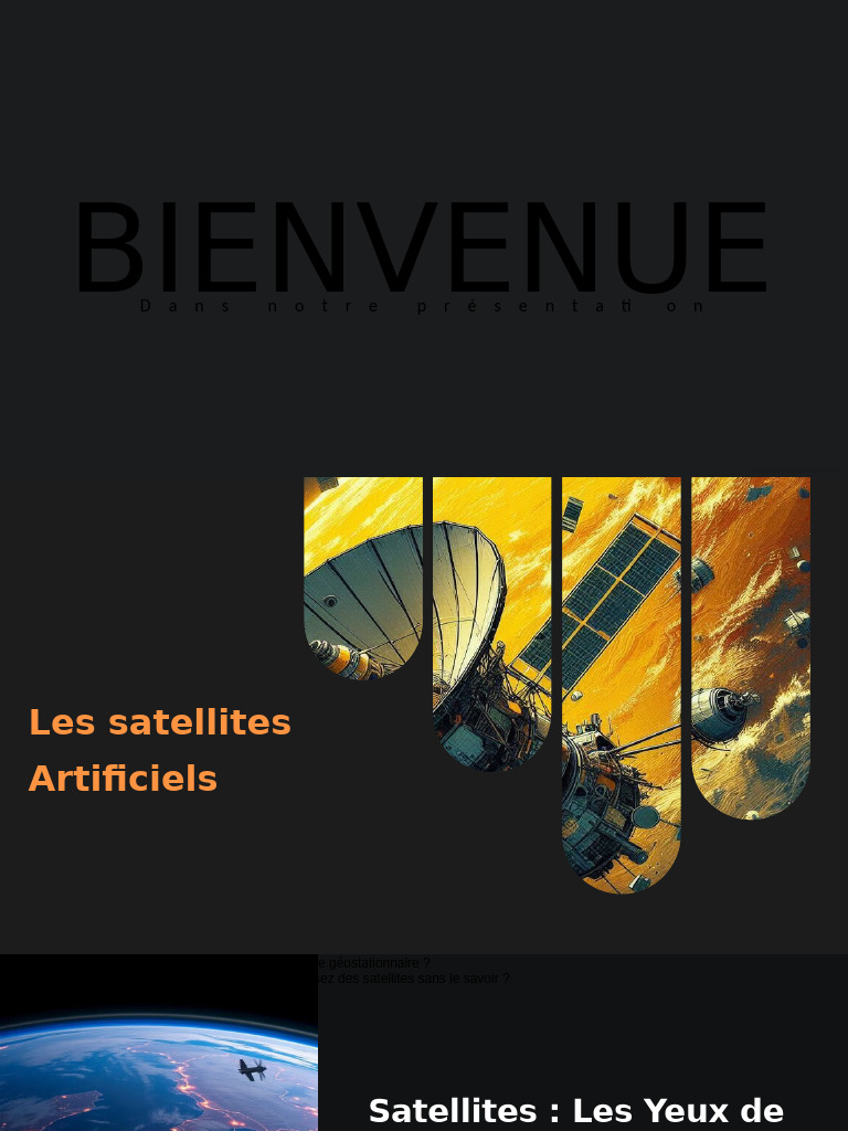 Satellites Les Yeux de LEspace | PDF | Satellite | Corps du système solaire