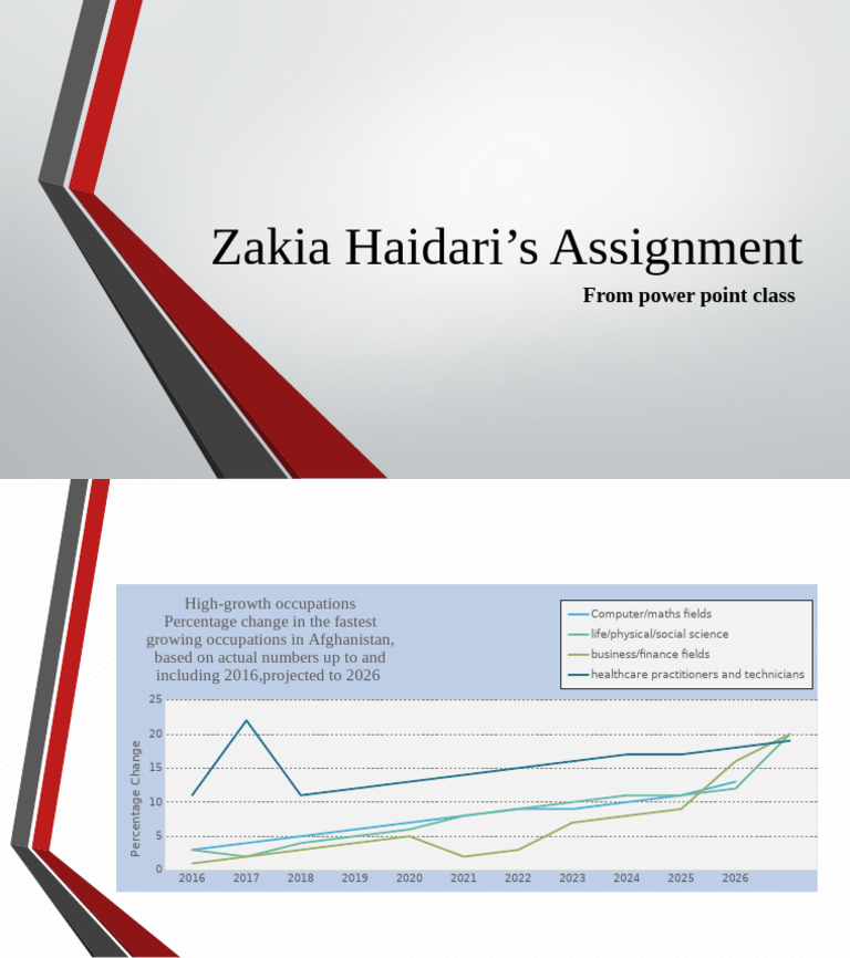 Zakia Haidari's Assignment | PDF