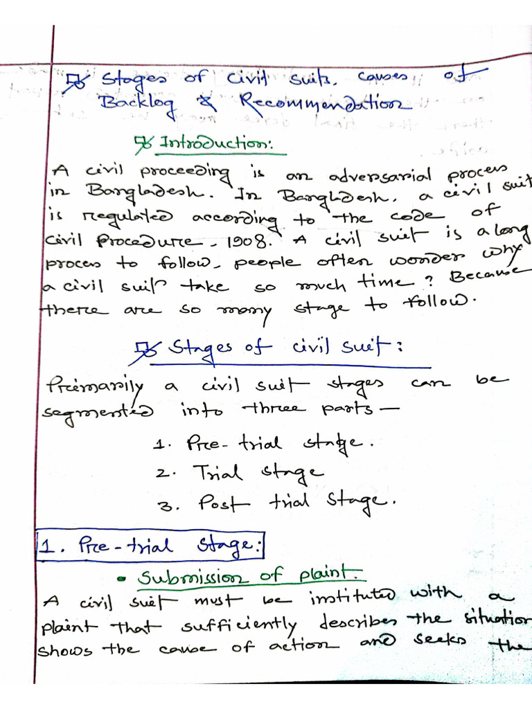 Cuases of Backlogs and Recommendations | PDF