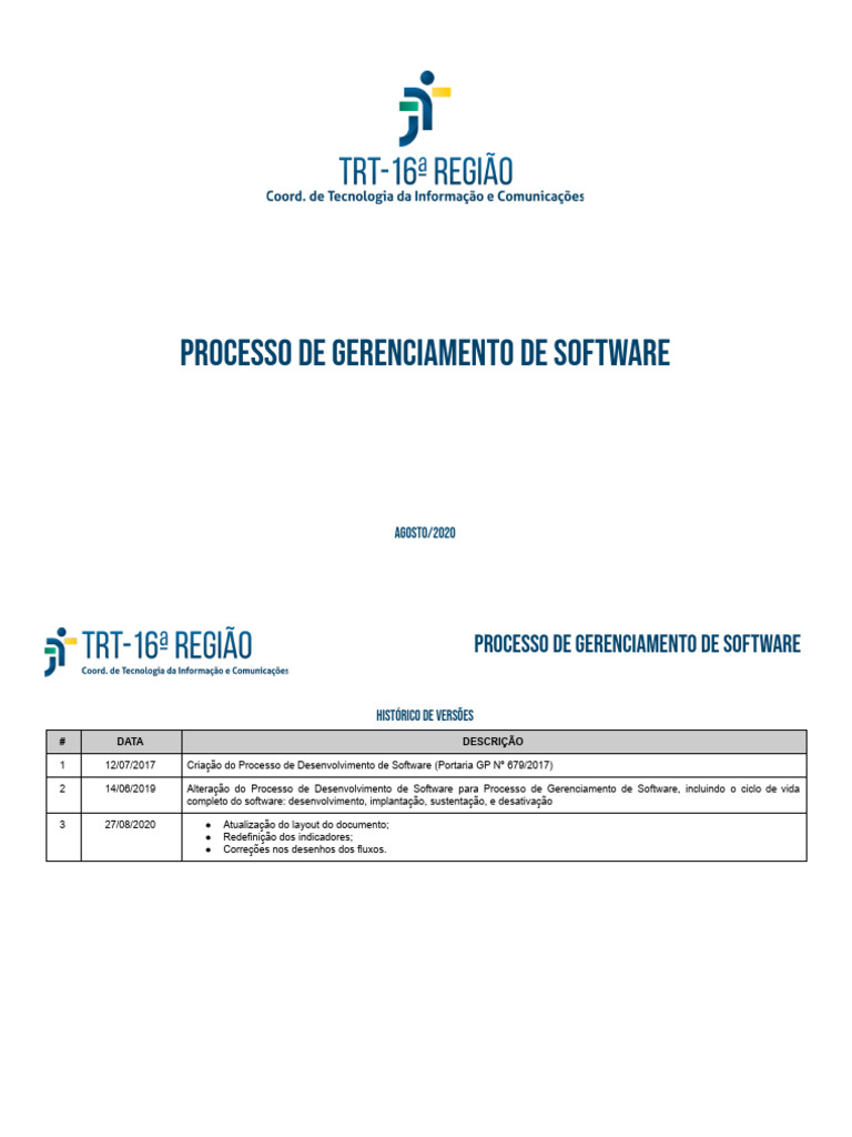 Gerenciamento de Software no TRT 16 | PDF | Tecnologia da Informação ...