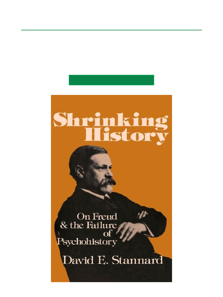 Freud and Psychohistory Analysis | PDF
