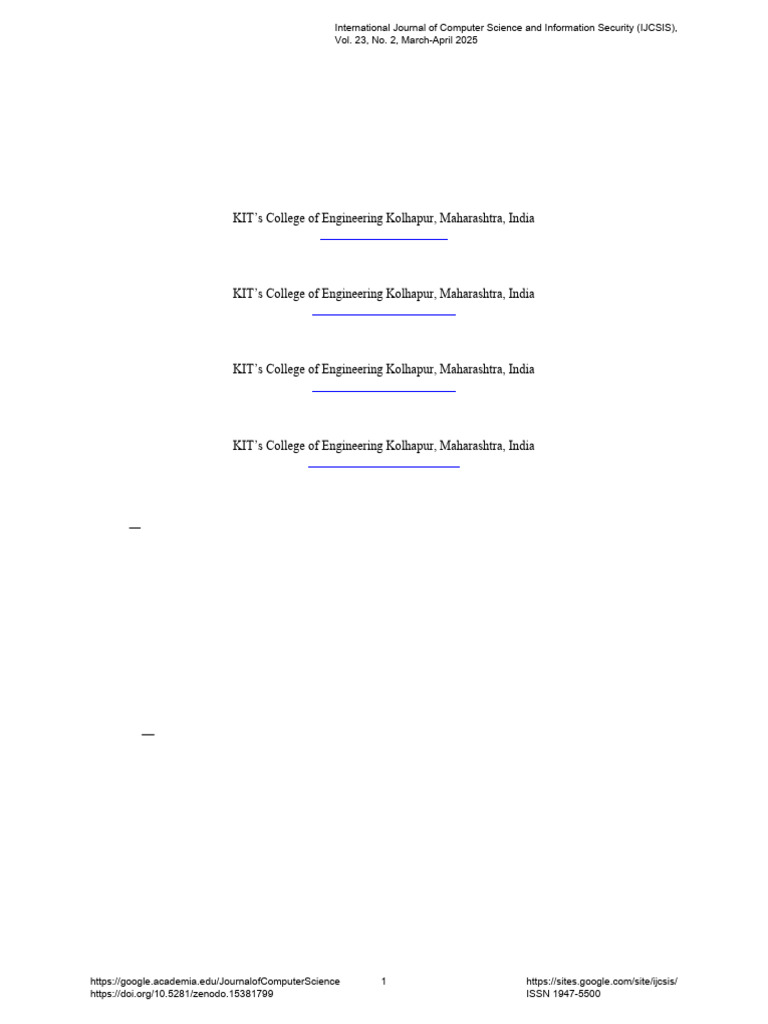 Automated Video Moderation Through YOLOv11 and Custom CNN | PDF | Computing | Applied Mathematics