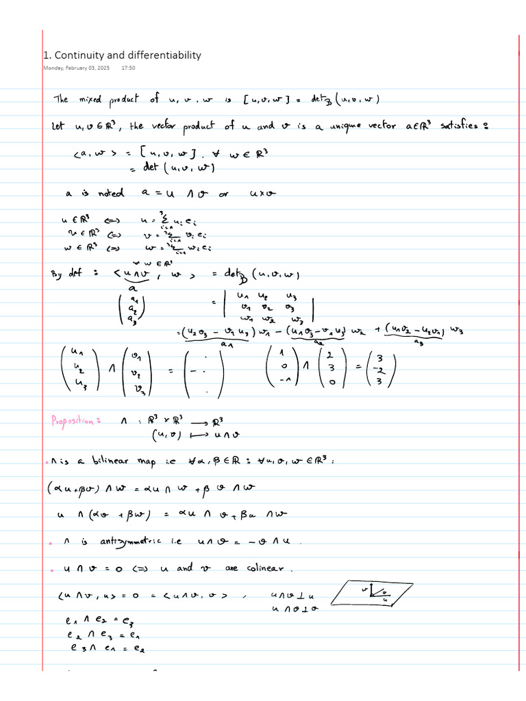Continuity and Differentiability | PDF
