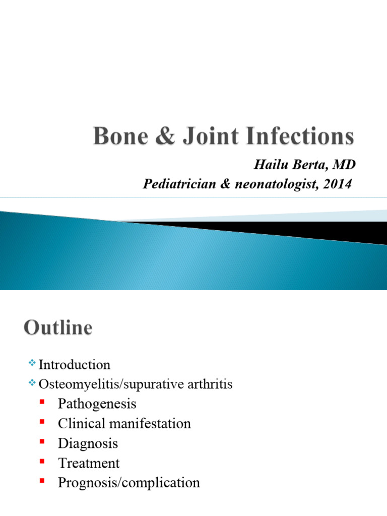 18 Bone & Joint Infections HB | PDF | Diseases And Disorders | Clinical Medicine