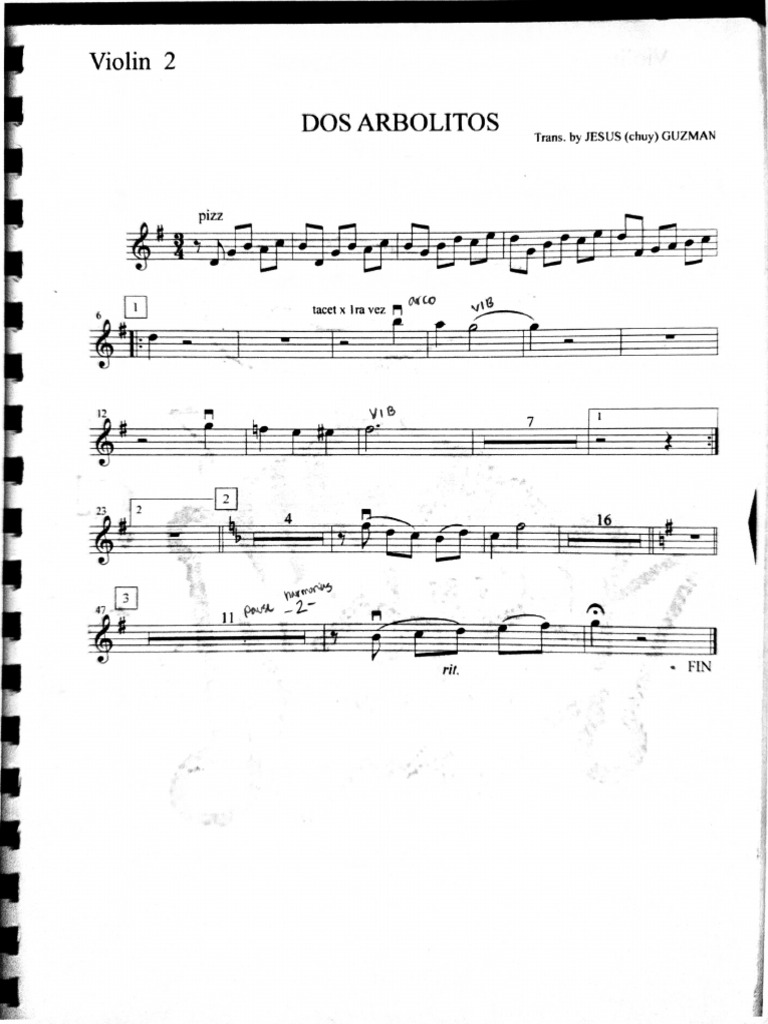 Dos Arbolitos VLN 2 | PDF