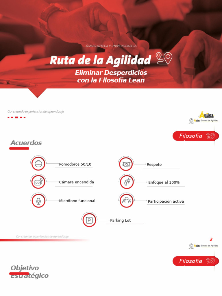 S2 Ruta Agilidad Eliminar Desperdicios Lean 2023 Q1 | PDF | Lean Manufacturing | Negocios económicos