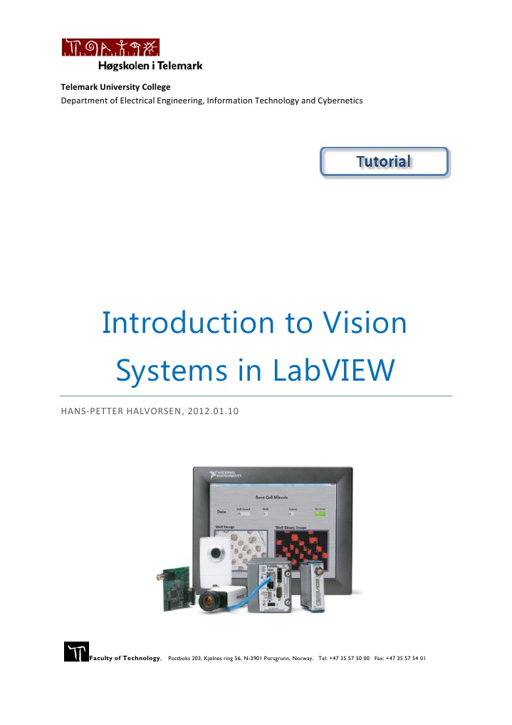 Introduction To Vision Systems in LabVIEW | PDF | Barcode | Image Scanner