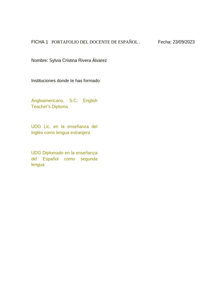 Borrador gráfico de la ficha de trabajo 1 y 2 Sylvia Rivear. | PDF | Enseñando | Comunicación humana