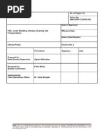 Linen Management and Handling Procedures | PDF | Linens | Hospital