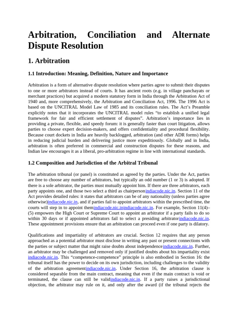 Arbitration Practical File | PDF | Alternative Dispute Resolution | Mediation