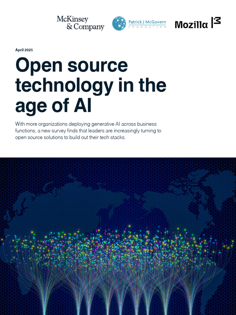 REPORT Open-source-technology-in-the-age-of-AI | PDF | Open Source | Artificial Intelligence