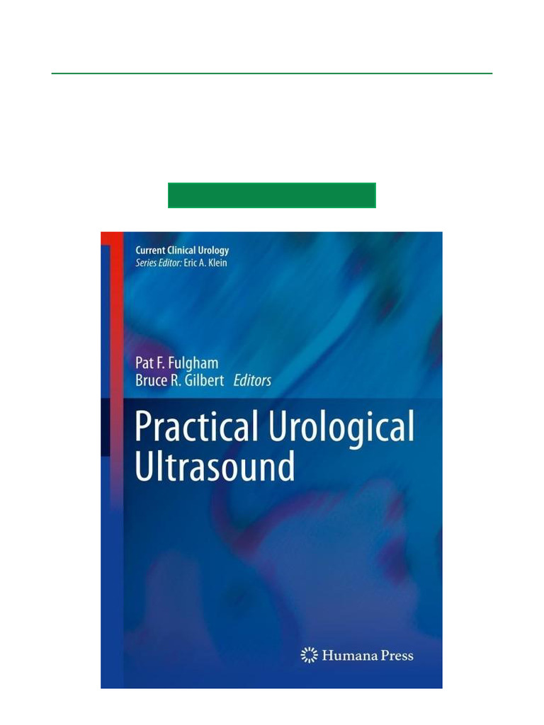 Practical Urological Ultrasound Guide | PDF
