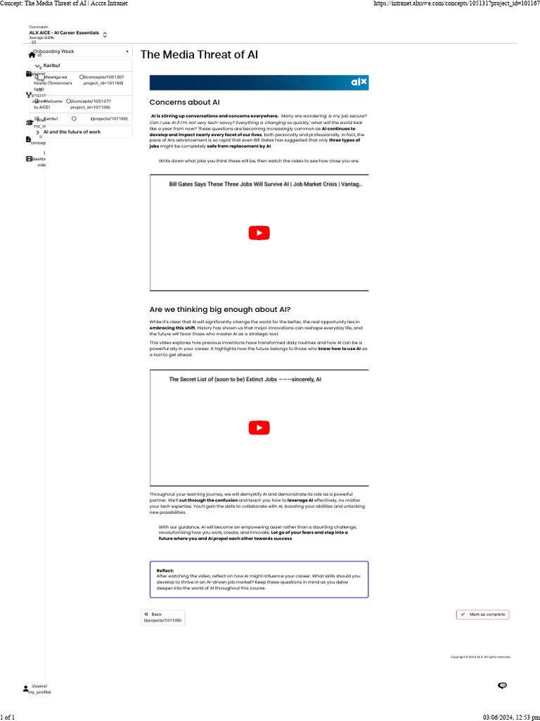 Concept The Media Threat of AI Accra Intranet | PDF | Artificial Intelligence | Intelligence (AI ...