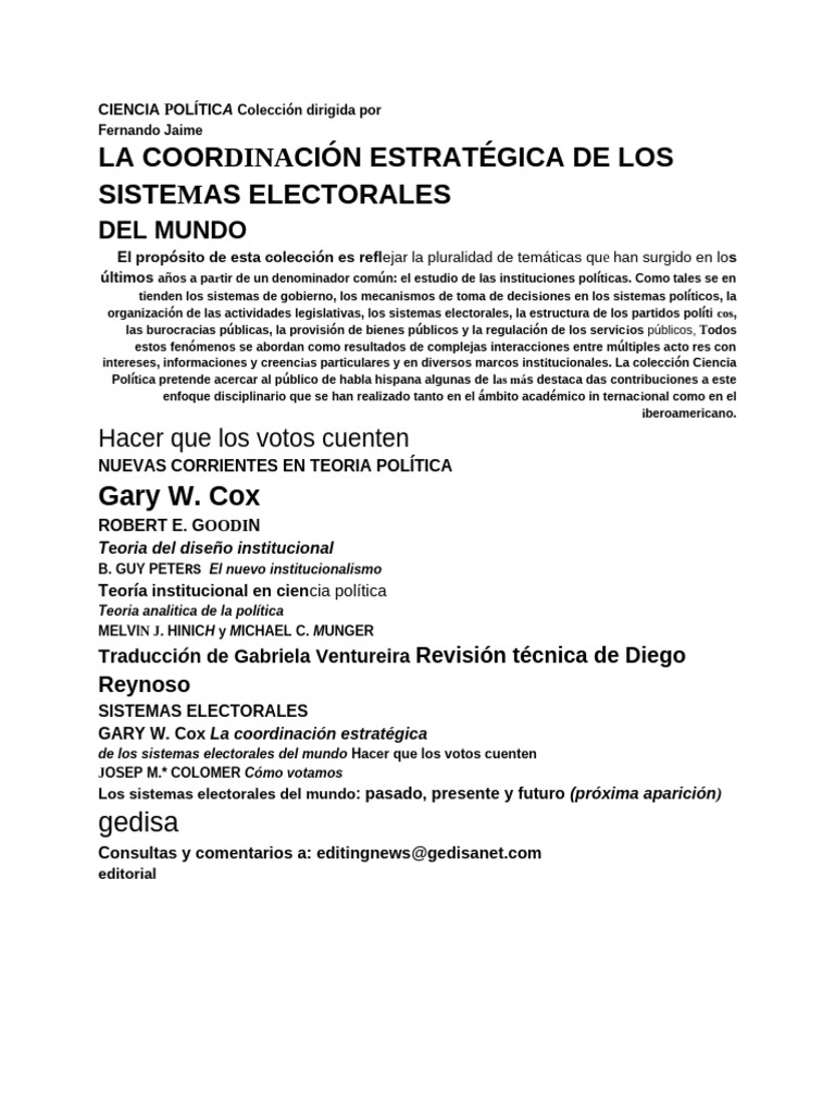 Gary Cox Cap 8 | PDF | Teoría | Probabilidad