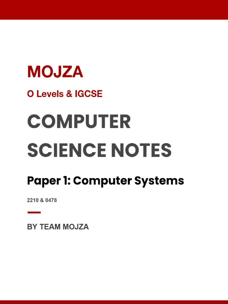 Comp Mojza p1 | PDF