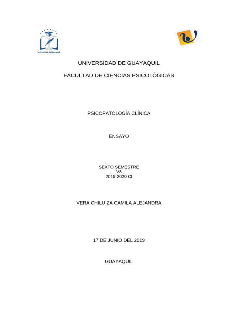 Trastornos Neuróticos: Clasificación y Síntomas | PDF | Trastorno ...