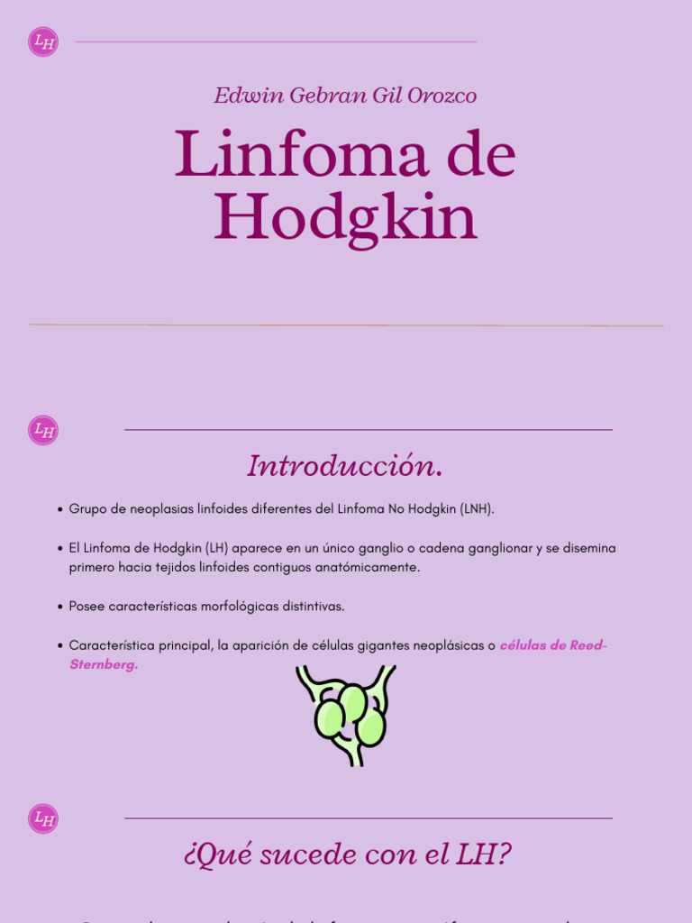 Linfoma de Hodgkin | PDF | Linfoma | Linfocitos